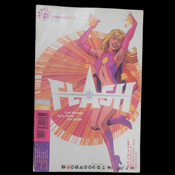 Tangent | Other | Rare Vintage Tangent December 997 The Flash Issue 1 Comic Book | Poshmark